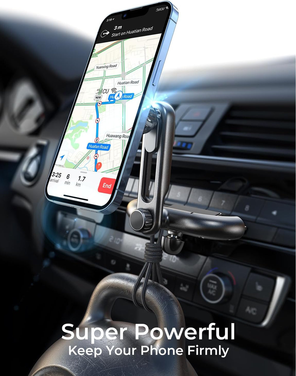 Lisen MagSafe CD Phone Holder for Car Mount